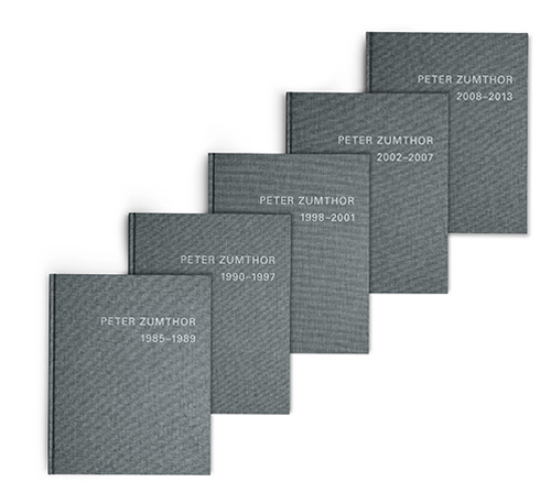 PETER ZUMTHOR 1985-2013. Buildings and Projects | Thomas Durisch, Peter ...